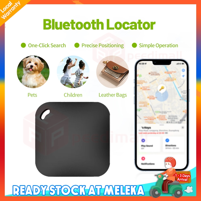 GPS Pet Bluetooth Tag Tracker Kids Luggage Key Finder Smart Tracking ...