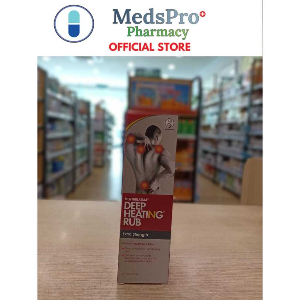 MENTHOLATUM DEEP HEATING RUB EXTRA STRENGTH 94.4g (EXP 08/25) | Shopee ...