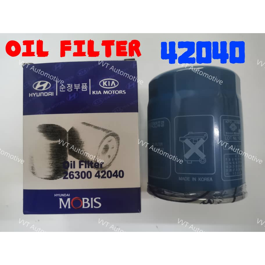 SARAWAK HYUNDAI ENGINE OIL FILTER - HYUNDAI STAREX / KIA SORENTO / KIA ...