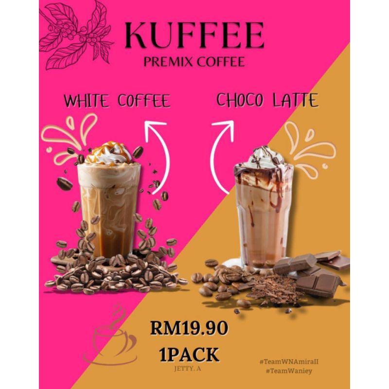 KUFFEE kurus sihat ORI HQ 100% COFFE COKLAT Kikis Lemak Degil | Shopee ...