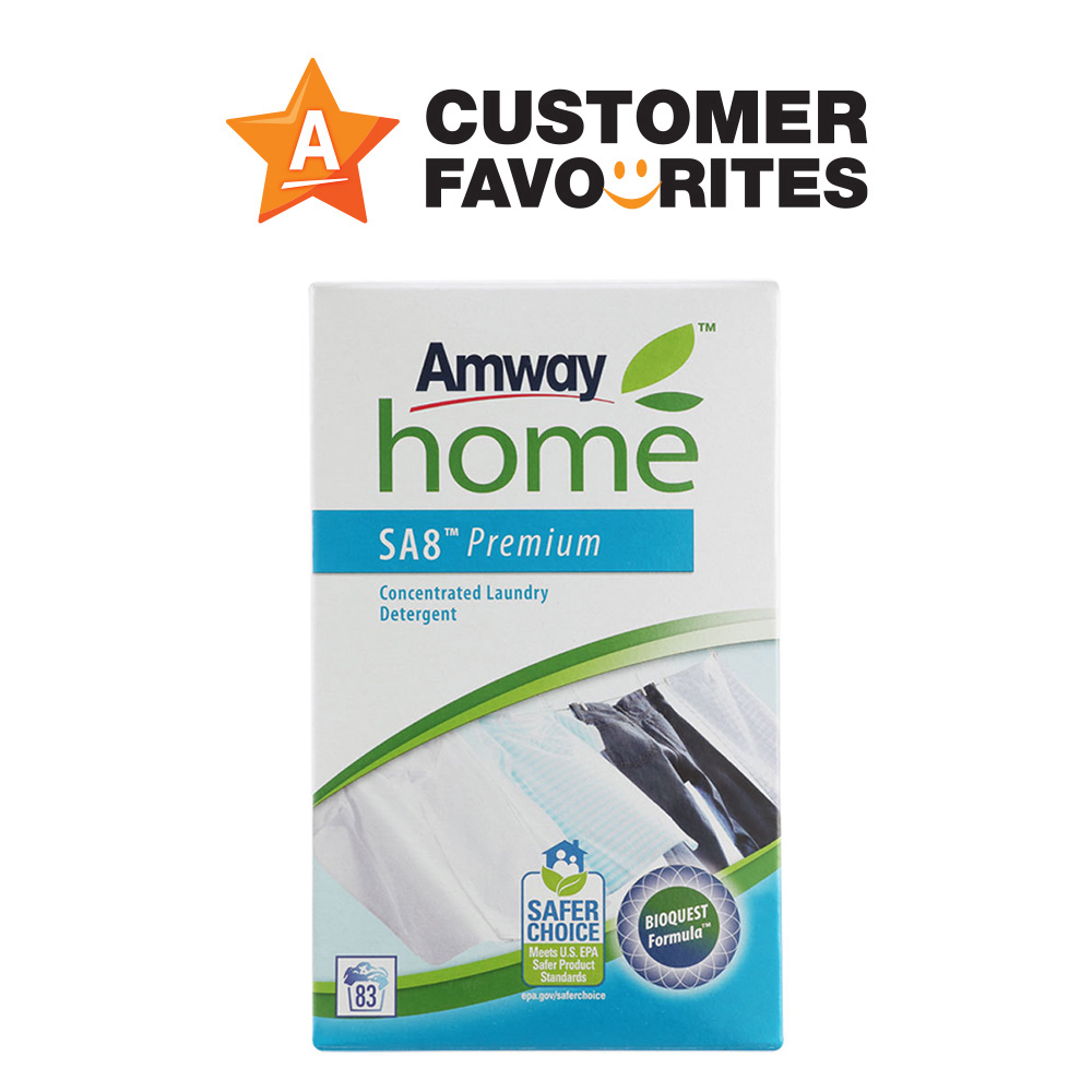 Amway SA8 Premium Concentrated Laundry Detergent - 1kg (New) | Shopee ...