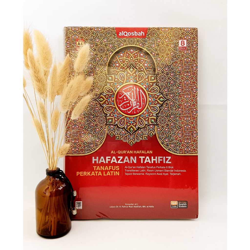 AL-QURAN HAFAZAN TAHFIDZ TERJEMAHAN LATIN DENGAN 8 BLOK WARNA SAIZ A4 ...