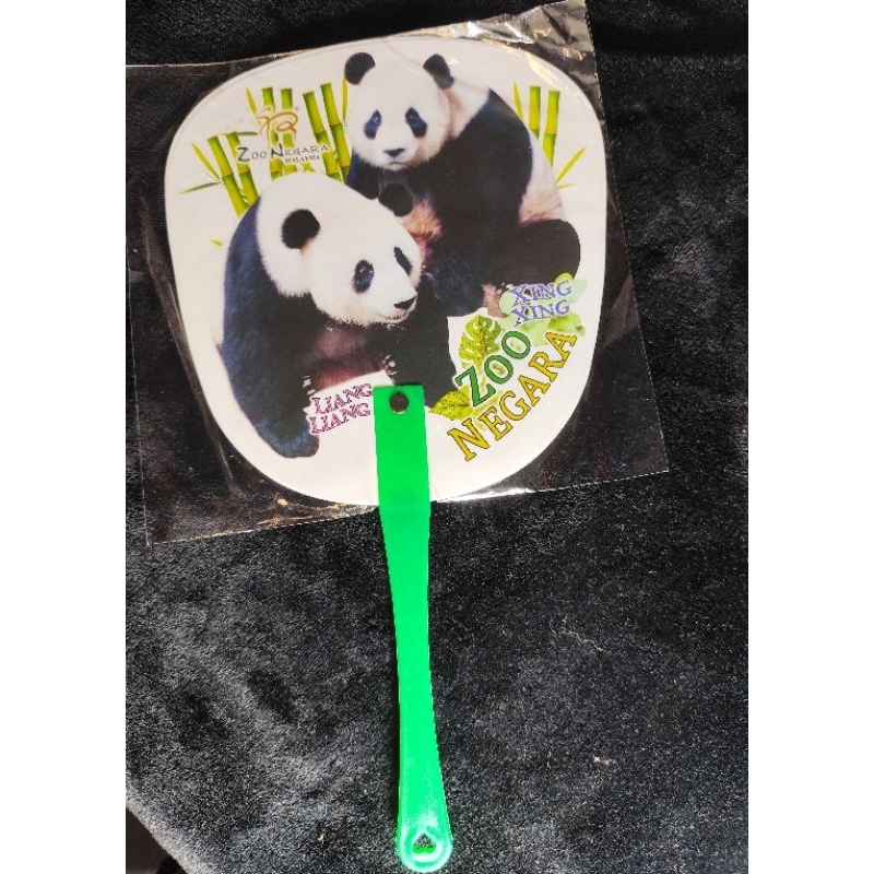 zoo negara panda Malaysia pvc fan | Shopee Malaysia