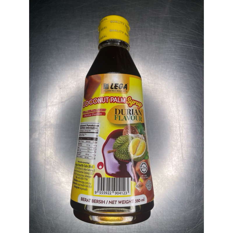 Durian Flavour Coconut Palm Syrup | Gula Melaka Sirap Perisa Durian ...
