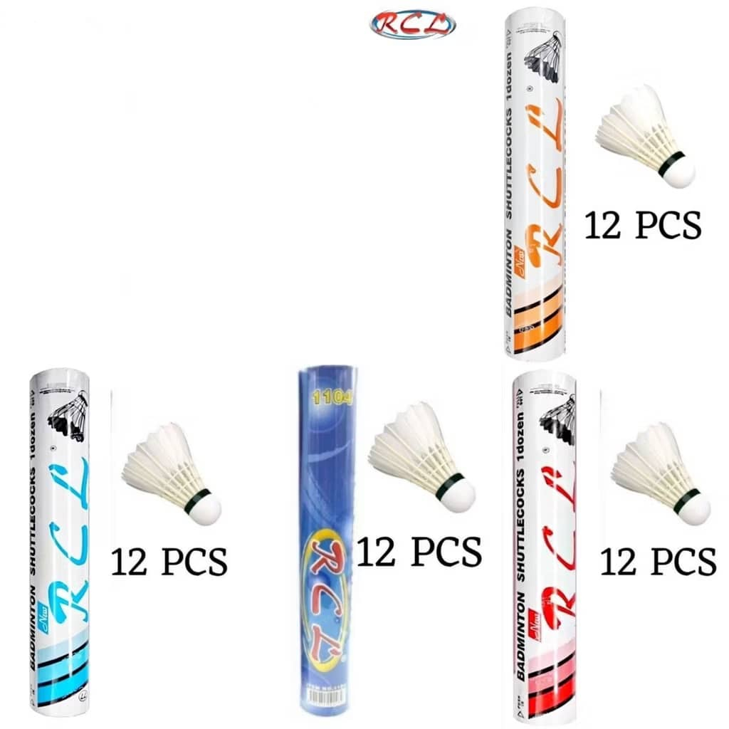RCL BADMINTON SHUTTLECOCK 1101 / 1102 / 1103 / 1104 (PRICE FOR PER TUBE ...