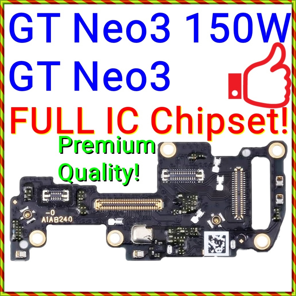 (150W Fast Charge) NEW ORI SIM Card Slot FULL IC SUB Board MIC Ribbon ...