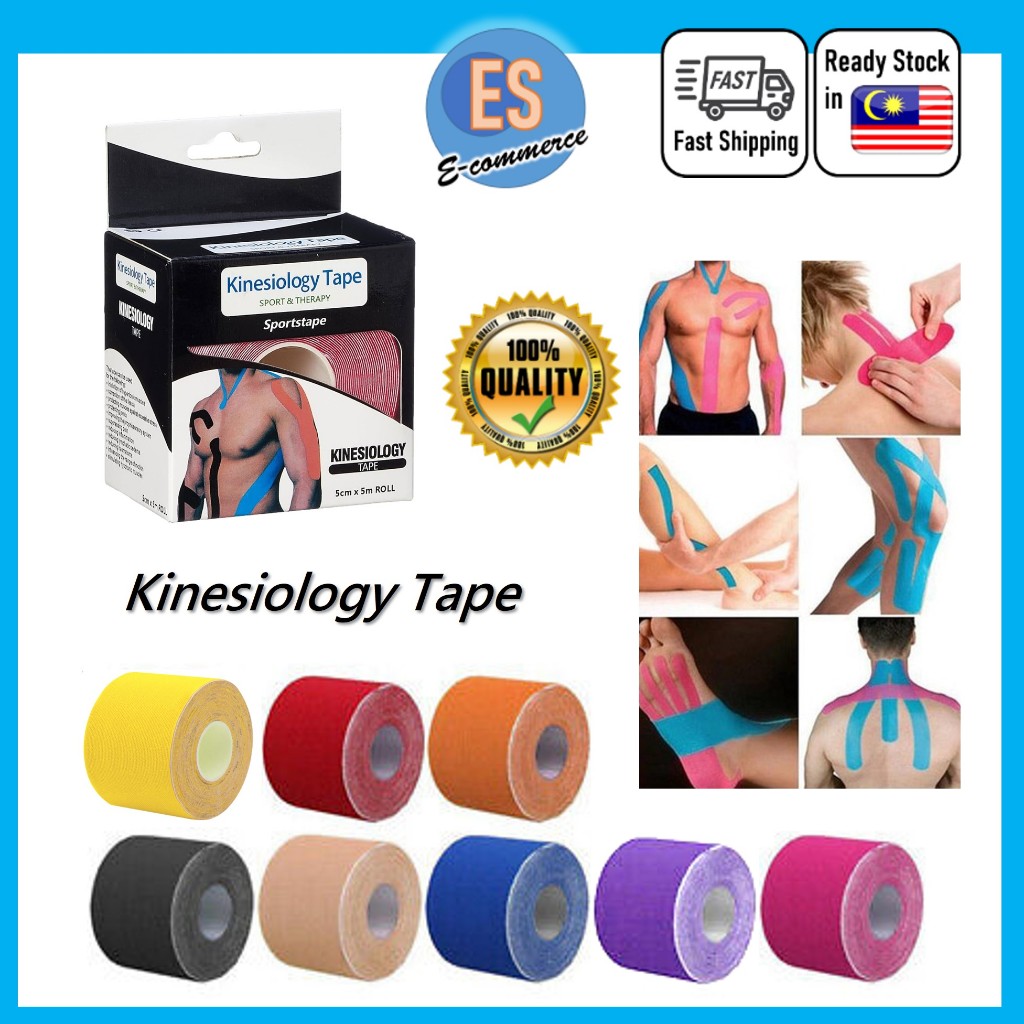 Kinesiology Tape Athletic Tape Recovery Tape Running Knee Muscle ...