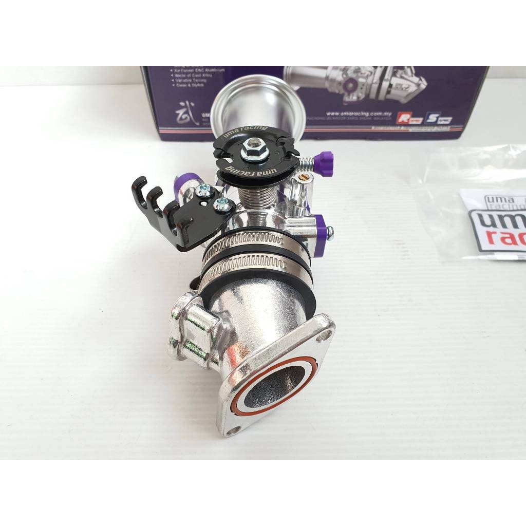 UMA RACING THROTTLE BODY LC135 V8 Fi 32MM 34MM INTAKE FUNNEL CNC FULL ...