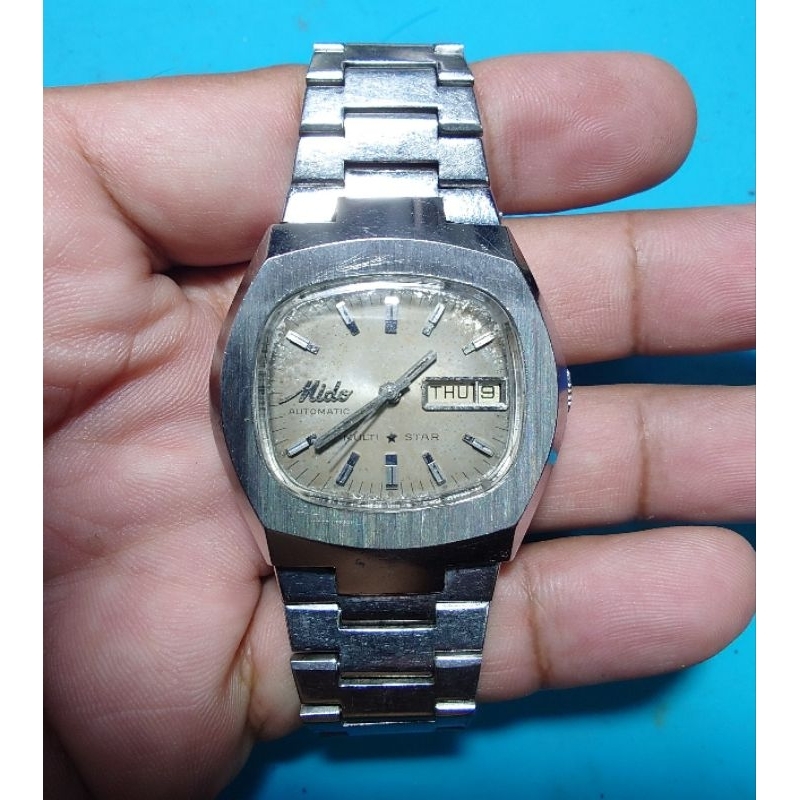 MIDO MULTI STAR WATCH ORIGINAL AUTOMATIC SWISS MADE | Shopee Malaysia