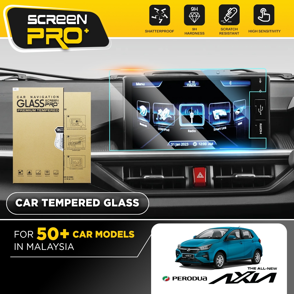𝐍𝐄𝐖 𝐏𝐞𝐫𝐨𝐝𝐮𝐚 𝐀𝐗𝐈𝐀 𝟐𝟎𝟐𝟑 - 𝟐𝟎𝟐𝟓 SCREENPRO Infotainment Tempered Glass ...