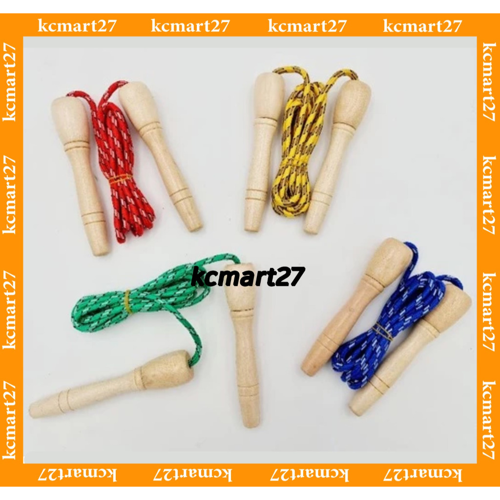 RopeSkipping跳绳(木质/Wooden) /Lompat Tali | Shopee Malaysia