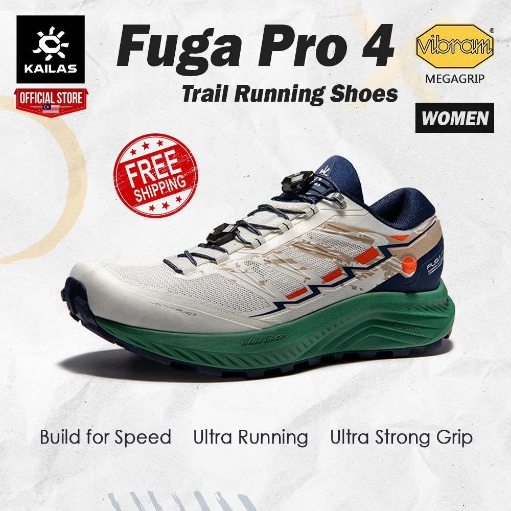 [Women] Kailas Fuga Pro 4 Trail Running Hiking Sport Shoes - Pro4 Built ...