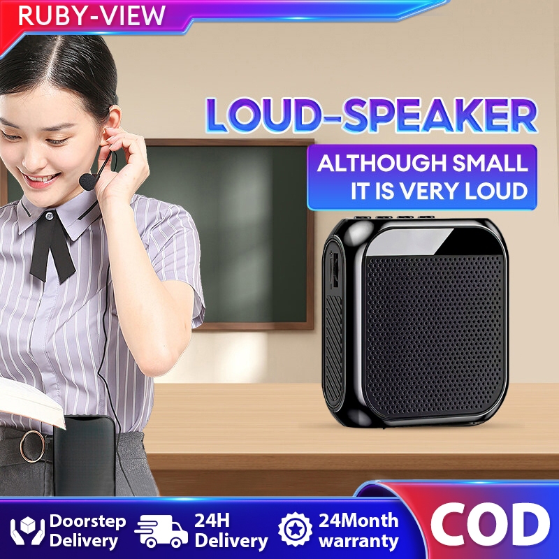 RUBY MIC Amplifier Bluetooth Anti-howling Portable Amplifier Wireless ...
