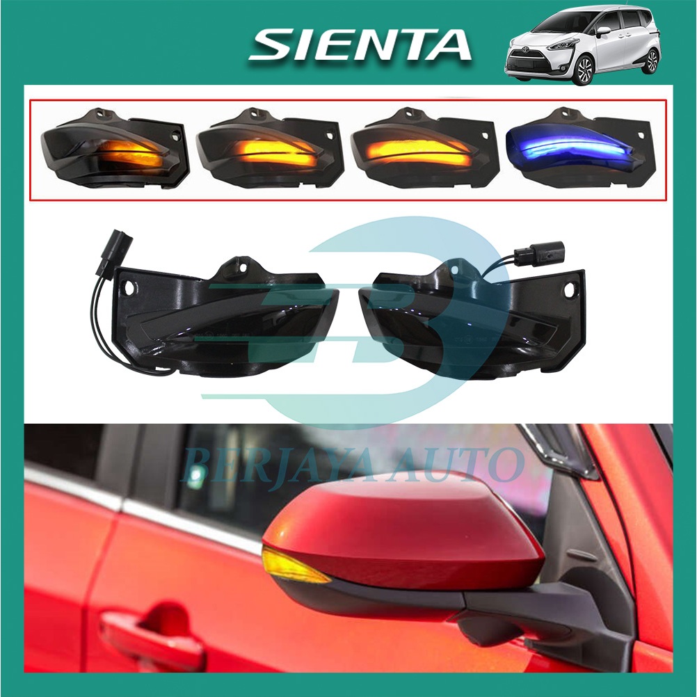Toyota Sienta XP170 NHP170 XP210 Dynamic LED Turn Signal Light Side Mirror Lamp Indicator 2016 ...