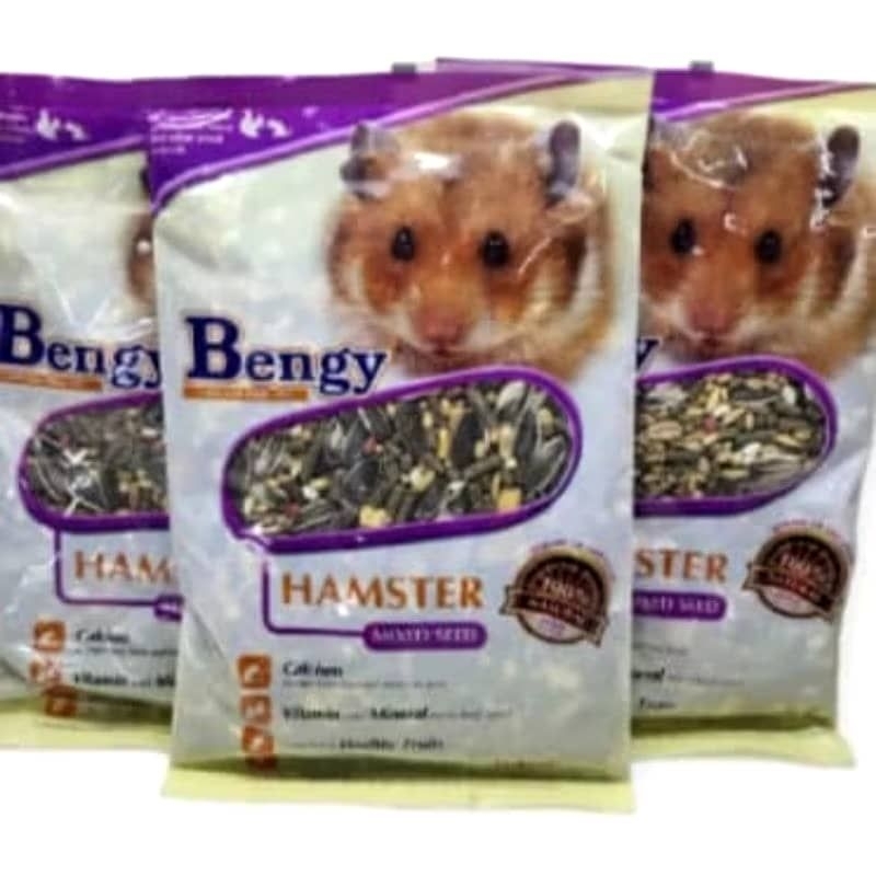 MHF02 Bengy Hamster Mixed Seed Makanan Hamster Food Mix 350g | Shopee ...
