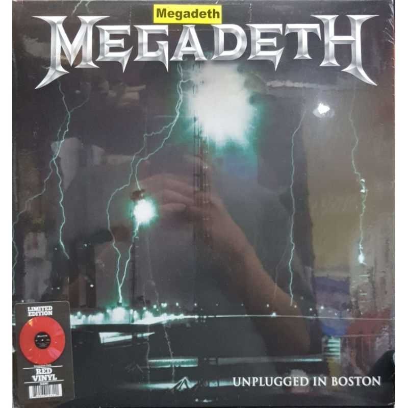Megadeth - Unplugged In Boston (LP) | Shopee Malaysia