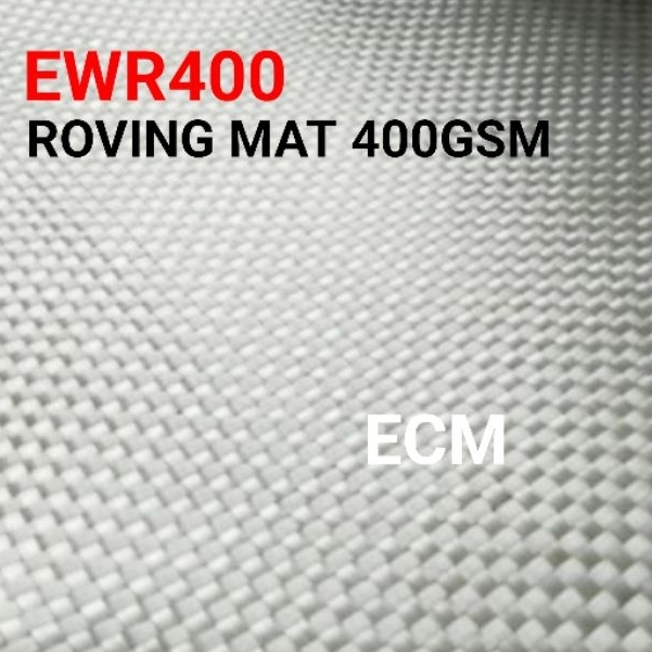 CUT SIZES! FIBERGLASS WOVEN ROVING MAT E-GLASS EWR200 (200GSM) / EWR400 ...