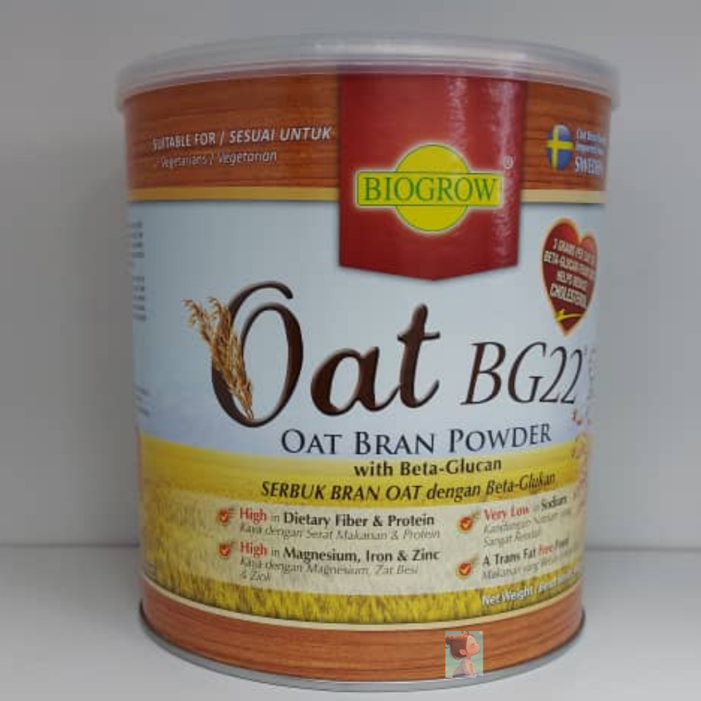 BIOGROW OAT BG22 OAT BRAN POWDER 480G EXP:07/2026 | Shopee Malaysia