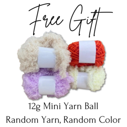 [ FREE GIFT ] 12g Mini Yarn Ball Random Yarn Random Color Crochet ...
