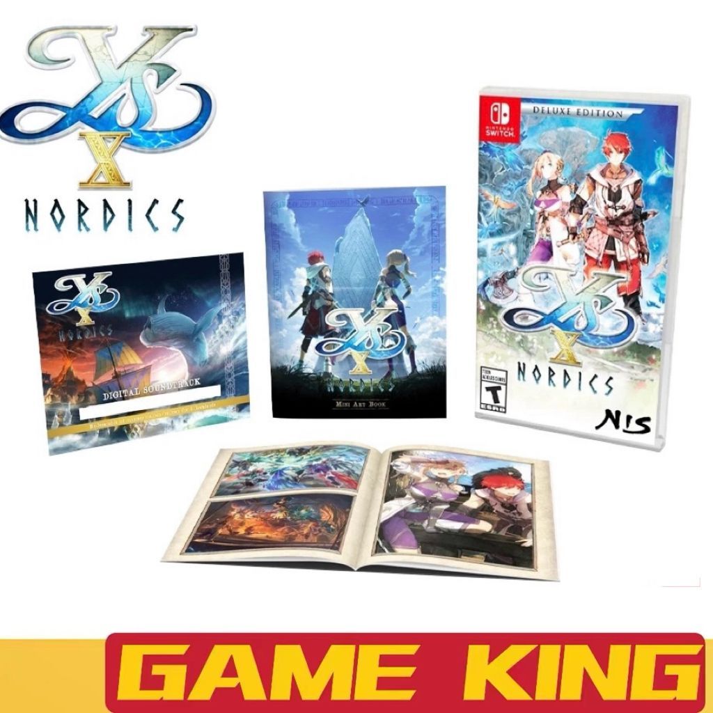 Nintendo Switch YS X Nordics Deluxe Edition (English)(BRAND NEW ...
