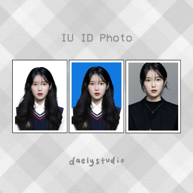 IU ID Photo (Fanmade) | Shopee Malaysia