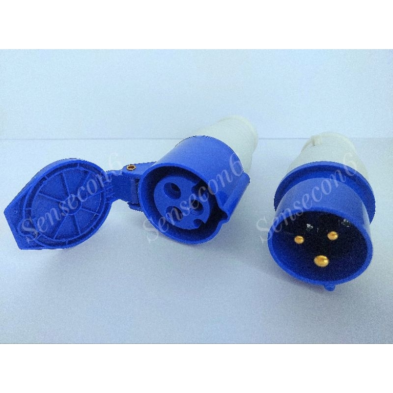 16A IP44 Weather Proof Socket and Plug 220/250V | Shopee Malaysia