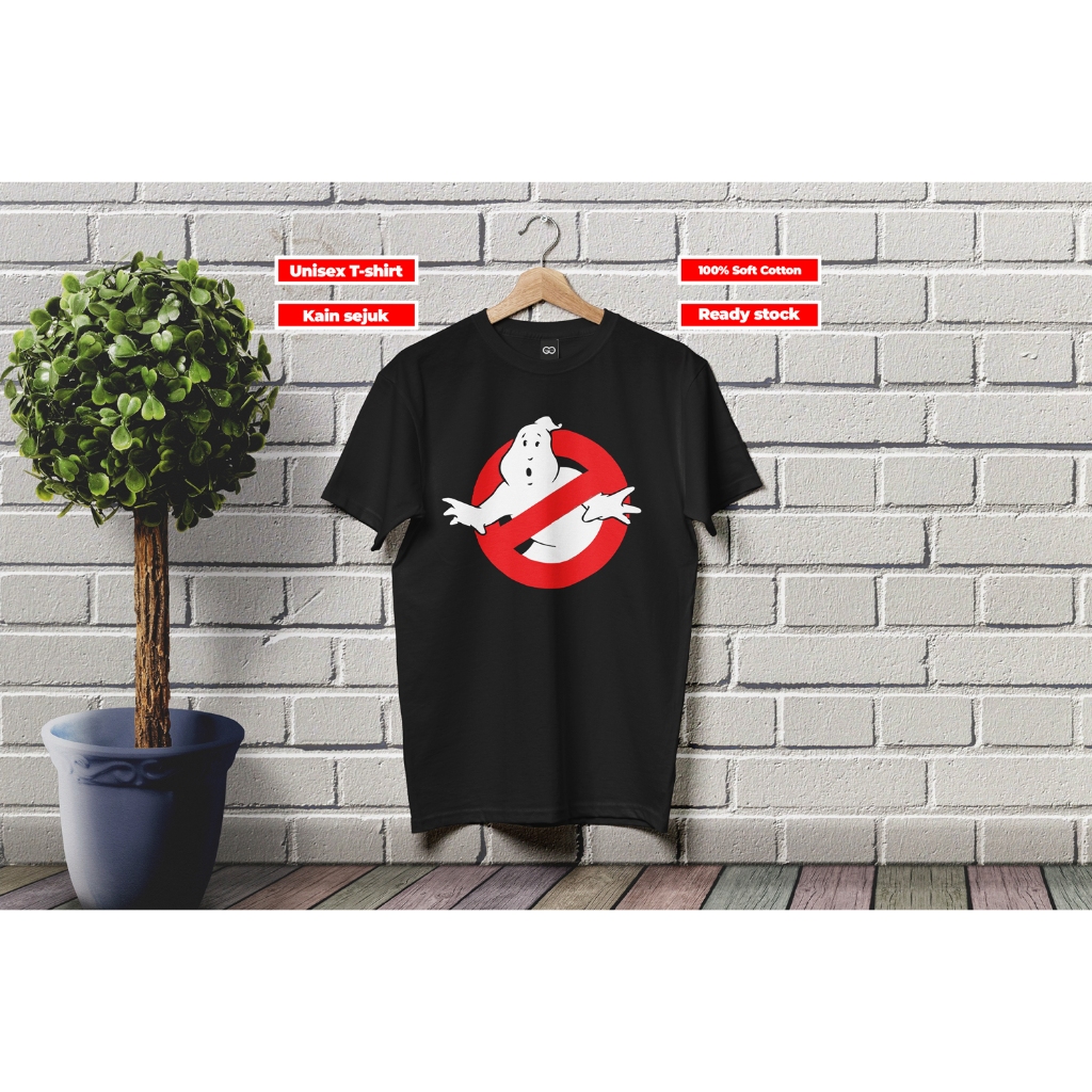 The Real Ghostbusters Animated TV Series Logo Symbol Adult T-Shirt Tee ...