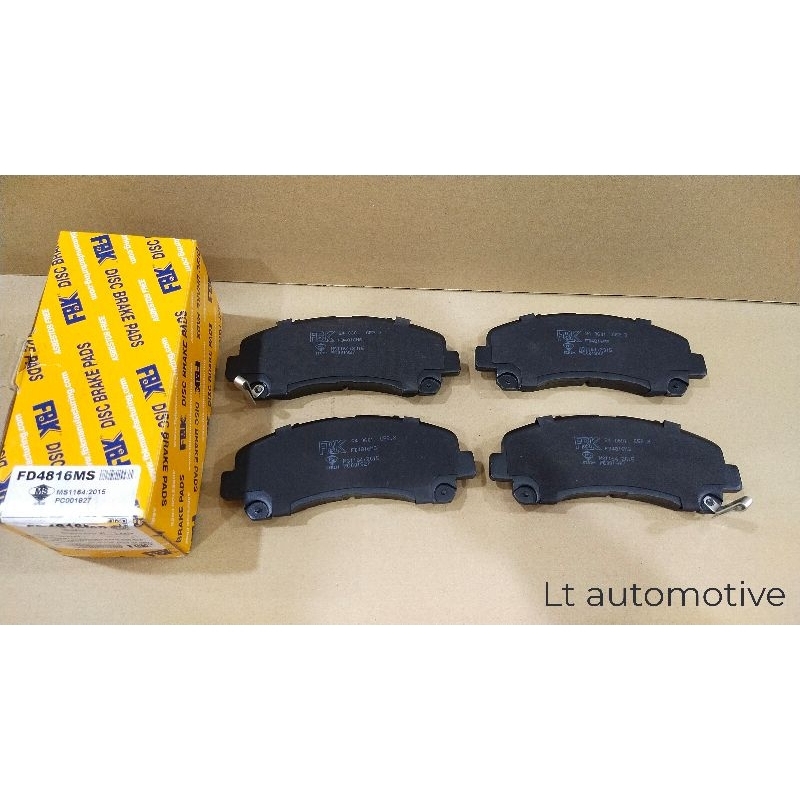 FD4816 Isuzu D-max RT75,MU-7,chevrolet colorado FRONT disc brake pad ...