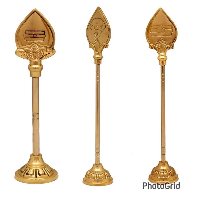 PREMIUM QUALITY BRASS MURUGAN VEL WITH STAND | Shopee Malaysia