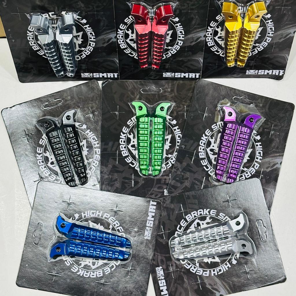 XMAX V1 V2 SMRT REAR FOOTREST FOOTSTEP FULL SET ALLOY PEDAL KAKI ...