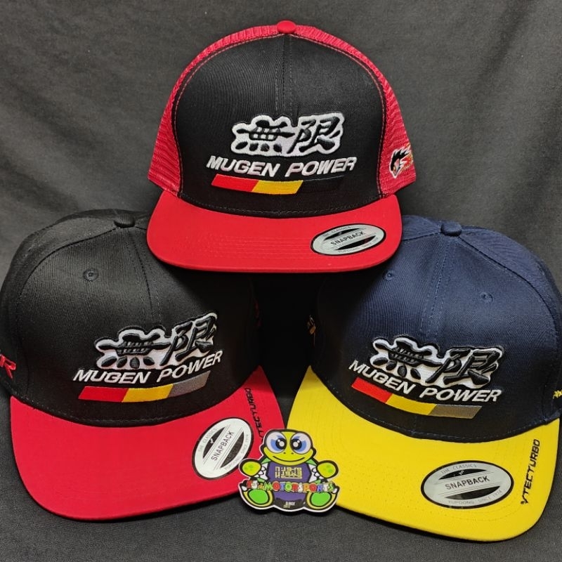 Premium Quality Mugen Power Honda VTEC Turbo Civic Type R Snapback Cap Jdm Japan | Shopee Malaysia