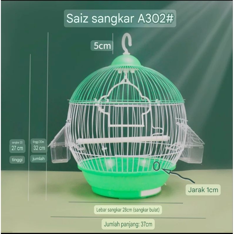 Sangkar burung kecik (mini) pipit,pipit zebra(warna random) | Shopee ...