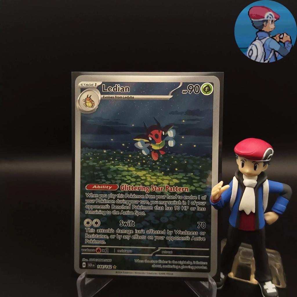 Ledian - 144/142 - Illustration Rare - Stellar Crown | Shopee Malaysia