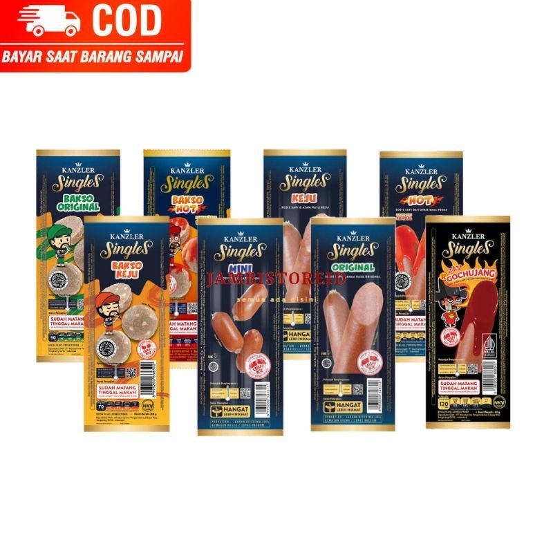 kanzler sosis dan bakso ready berbagai varian rasa | Shopee Malaysia