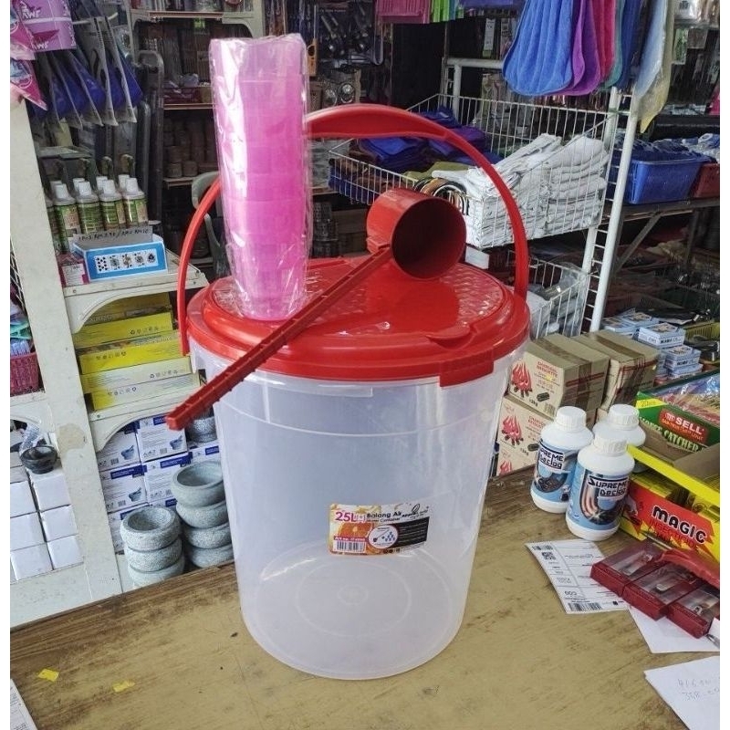 Applelady plastic Water container /Balang Air Pasar Malam /Tong Air ...