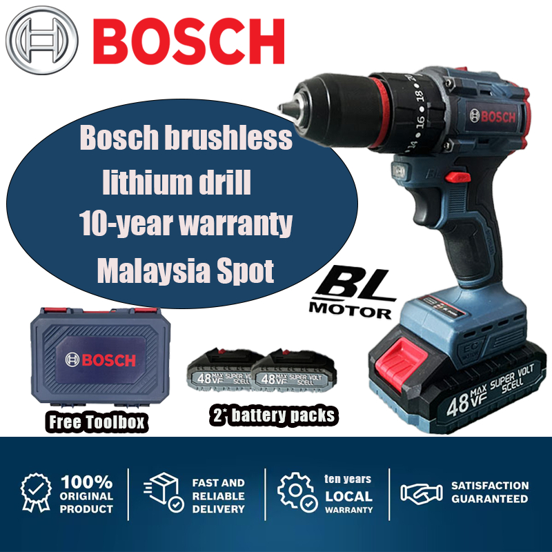 Bosch Original Brushless Series 48V Professional Li-ion Cordless Drill ...
