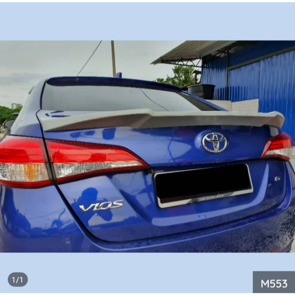 Toyota Vios 3rd Generation 2019-2022 Ducktail Fiber Body Kit Ready Stock | Shopee Malaysia