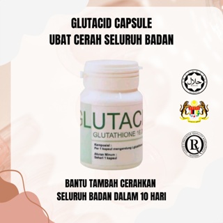 ORIGINAL 100% GLUTACID GLUTATHIONE 16000mg VITAMIN PEMUTIH SELURUH ...