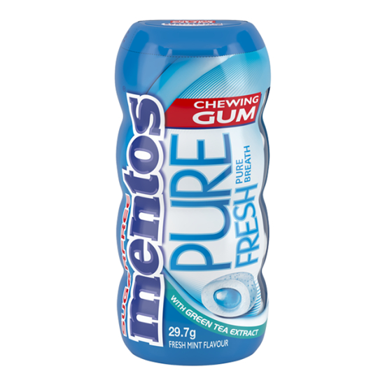 Mentos Pure Fresh Gum Fresh Mint 29g (EXPIRED: 30/11/2024) | Shopee ...