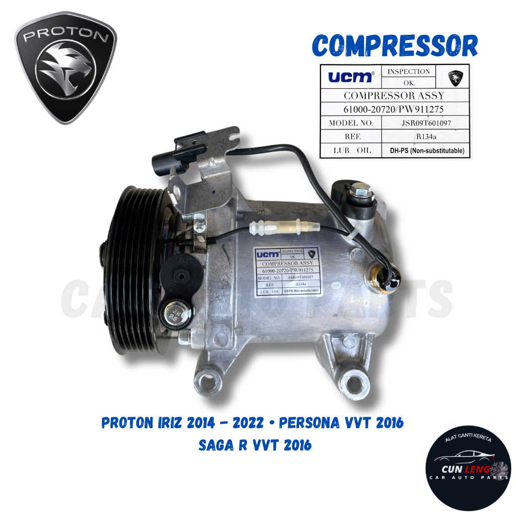 Proton Iriz 2014 - 2022 • Persona VVT 2016 • Saga R VVT 2016 Aircond ...