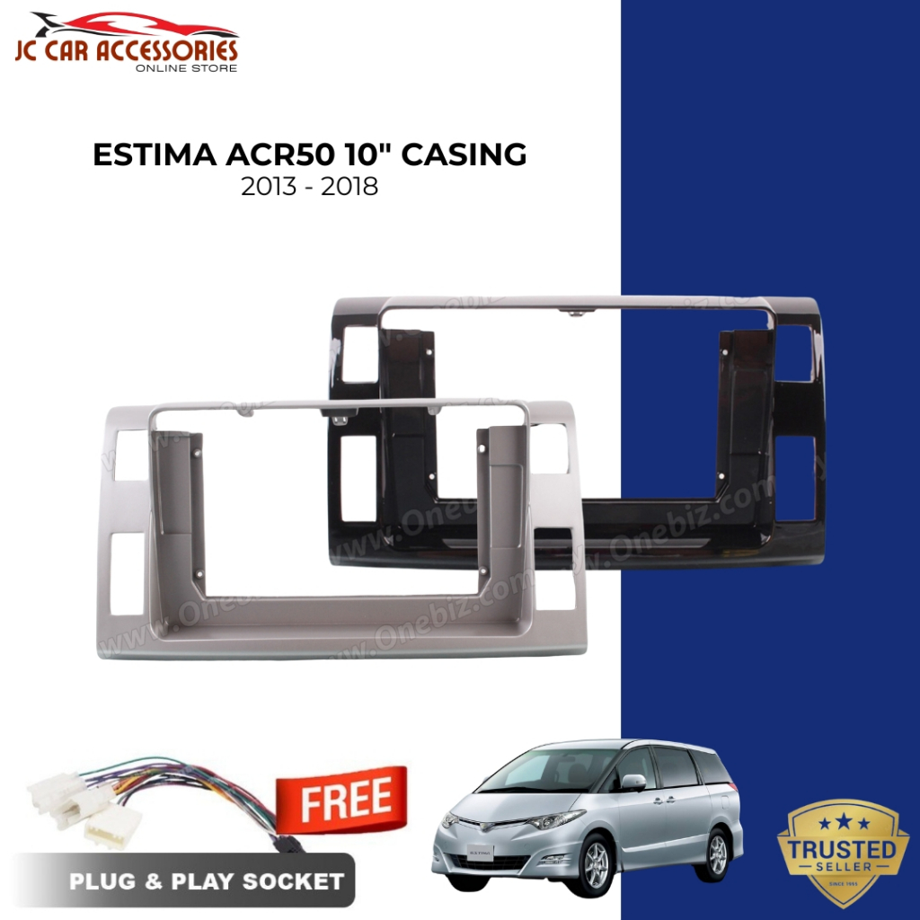 Toyota Estima ACR50 2006 - 2015 10 Inch Car Android Player Casing With ...