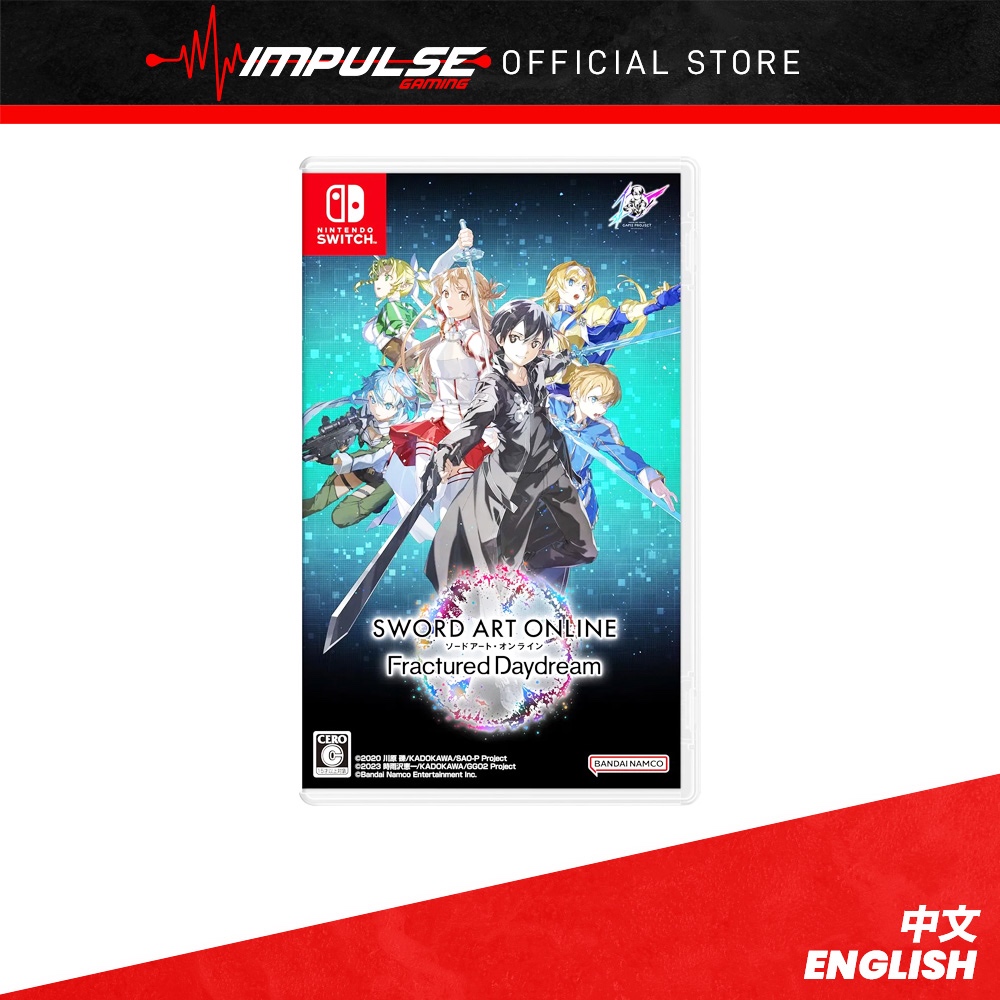 NSW Nintendo Switch Sword Art Online: Fractured Daydream Chi/Eng ...