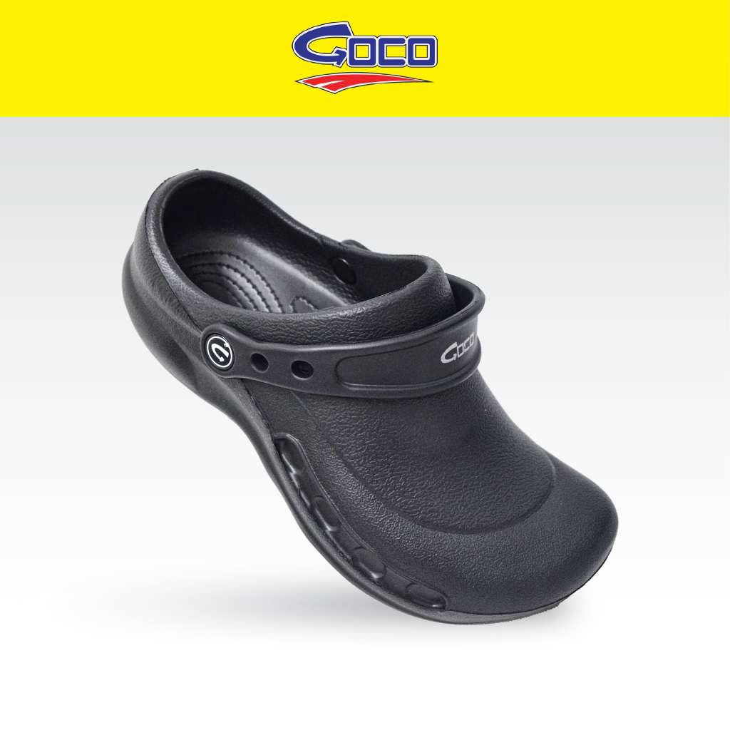 GOCO GC 1295 Men Black EVA Slip On Clogs Sandals / Waterproof Beach ...