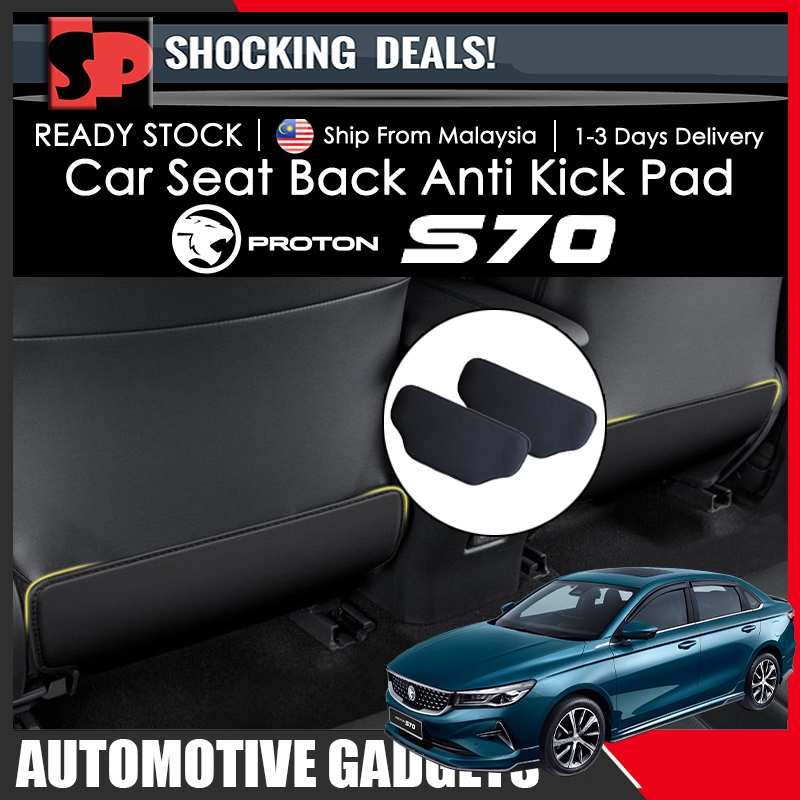 Proton S70 Car Seat Back Anti Kick Pad Cover - 2pcs/set | Shopee Malaysia