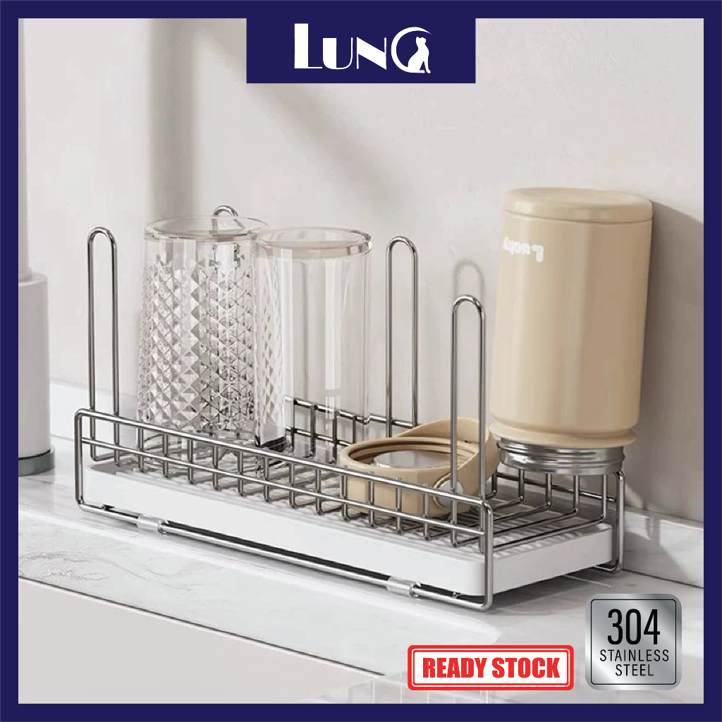 High-End Appearance, 304 Stainless Steel Cup and Bottle Drain Rack ...