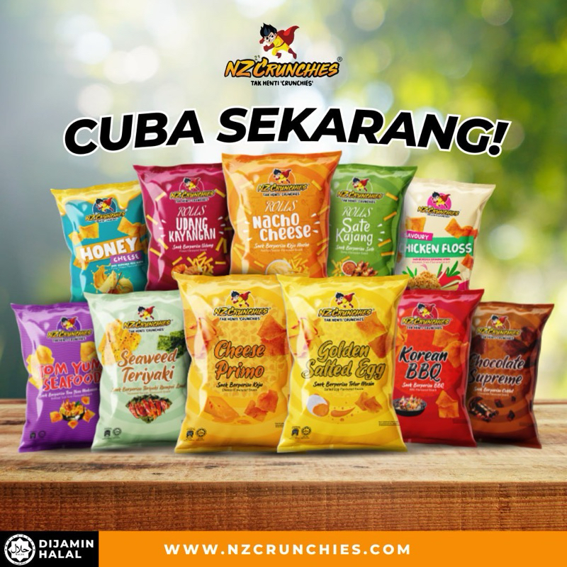 NZ CRUNCHIES minipack‼️ limited edition | Shopee Malaysia