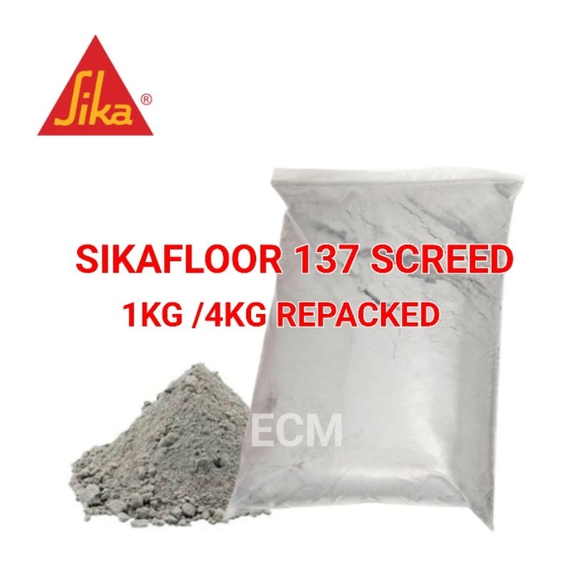 SIKAFLOOR 137 SCREED (1KG / 4KG REPACKED) Cementitious Premixed Floor ...