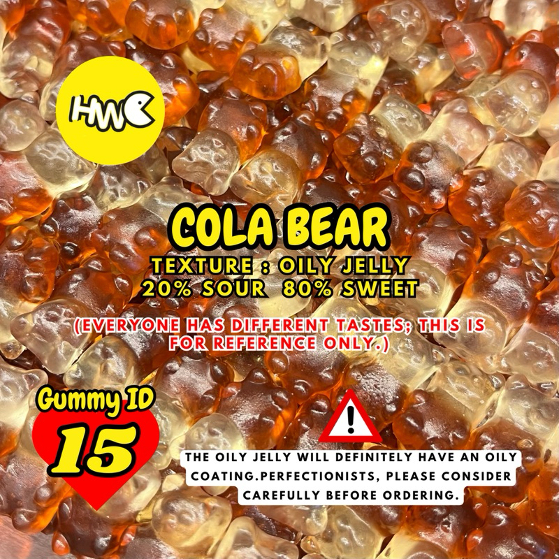 🥤🐻 Cola Bear Gummy Candy Sweet Sour Gula Chocolate Germany Turkey ...