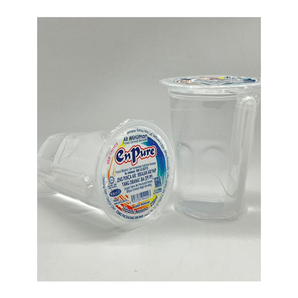 【Ready Stock】Enpure Reverse Osmosis Drinking Water 220ml x 48 Cups with ...