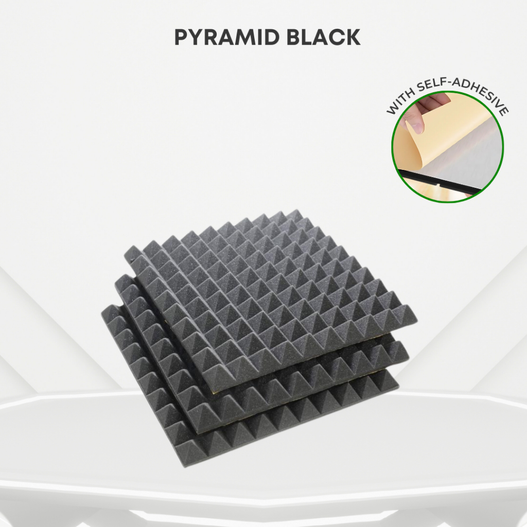 GS Pro Acoustic Foam With Self-Adhesive Soundproof Foam Studio ...